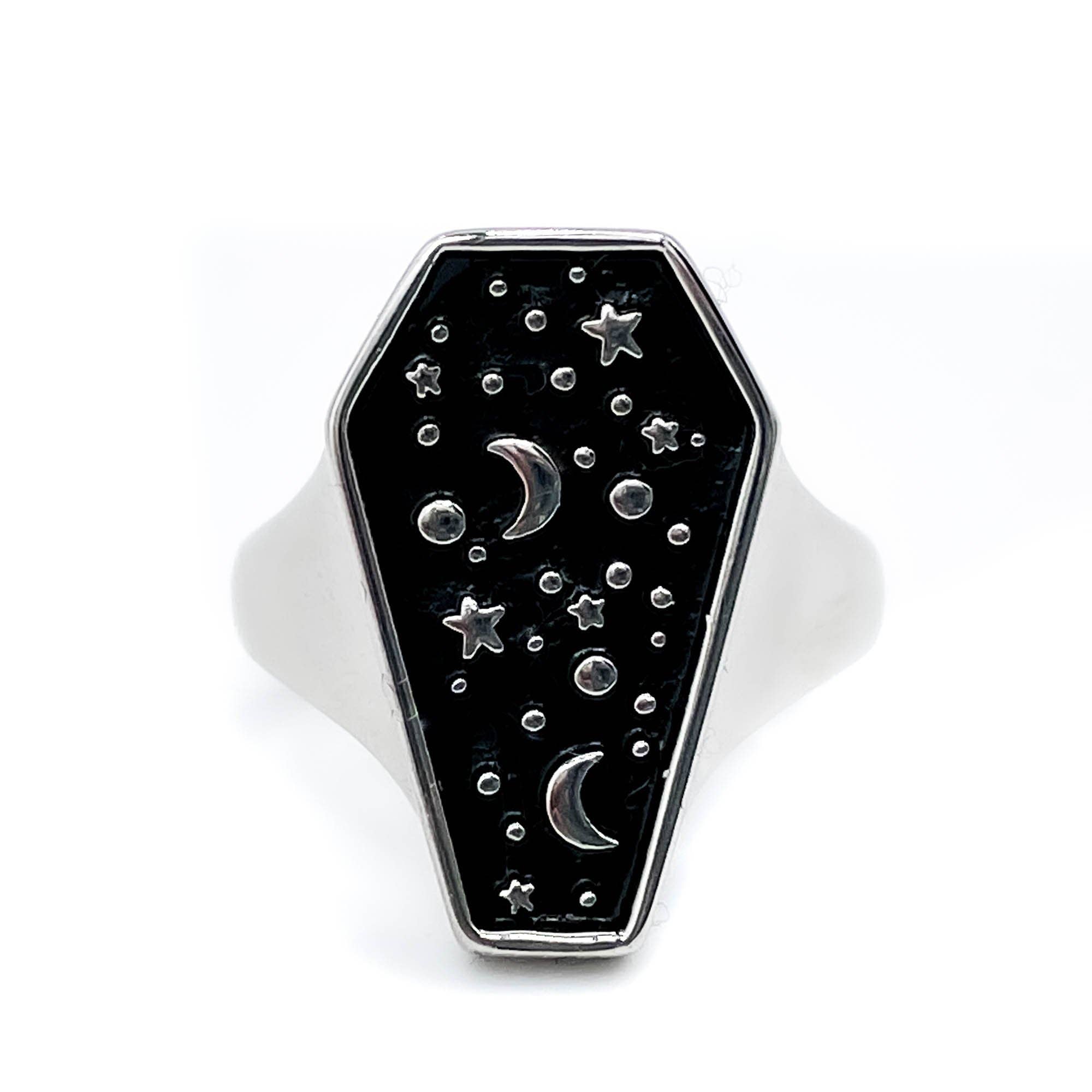 Mysticum Luna Cosmic Coffin Ring – Elysium Norwich